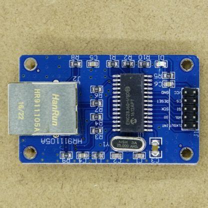 ENC28J60 Ethernet Module A2D Electronics