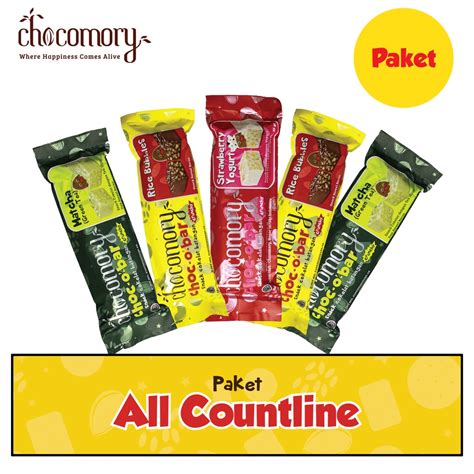 Jual Chocomory All Countline Mini Choco Bar 35g X 5 Pcs Shopee Indonesia