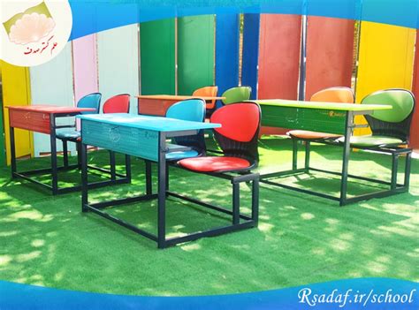 میز و نیمکت دانش آموزی تولیدی علم گستر صدف