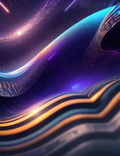 Premium Ai Image Quantum Interference Patterns