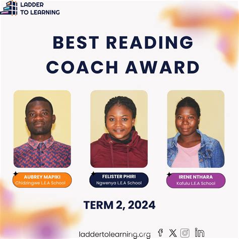 Ladder To Learning Proudly Recognizes And Honors Its Outstanding