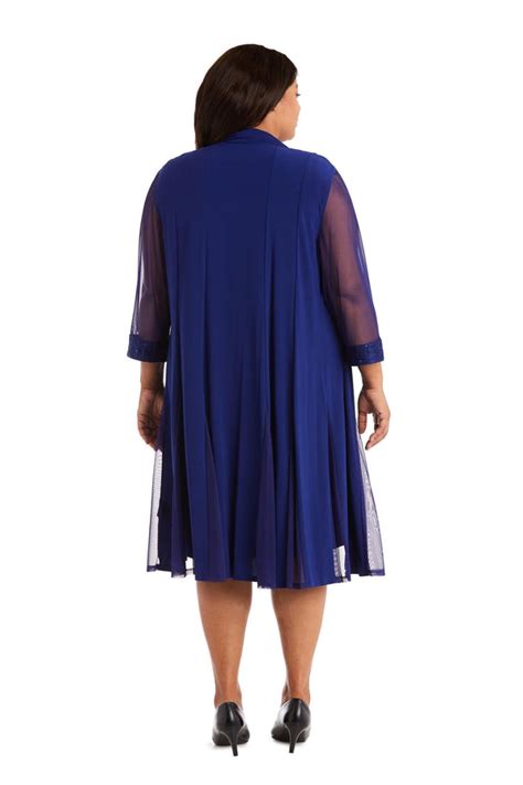 Taupe Randm Richards 3221w Plus Size Short Jacket Dress For 890 The