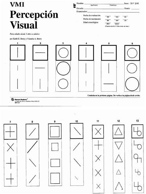 Vmi Percepcion Visual Pdf