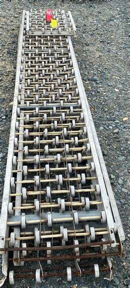 Metal Conveyor Belt Assembly Line Rollers Dixon S Auction At Crumpton