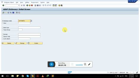 SAP ABAP Central The ABAP Data Dictionary