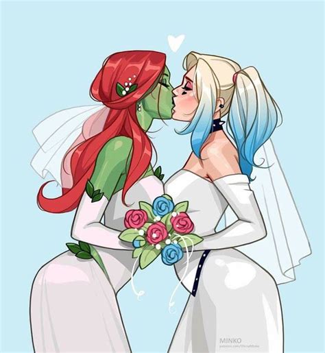 Harley Quinn And Poison Ivys Wedding By Luisangelsolanong On Deviantart