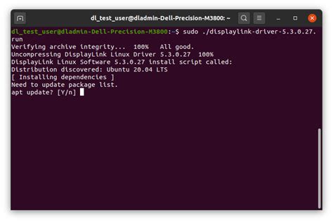 How To Install DisplayLink Software On Ubuntu 20 04 DisplayLink Support