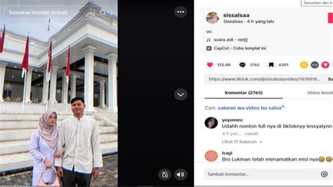 Sudah Ditonton 33 Juta Pengguna Tiktok Bu Guru Salsa Padahal Cuma