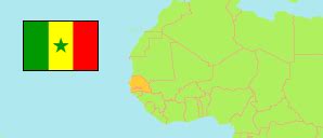 Senegal Regions Cities And Urban Communes Population Statistics Maps
