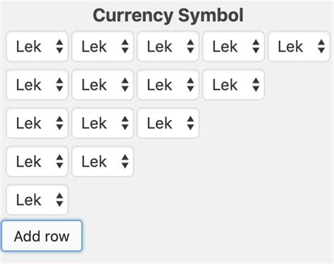 Jquery Add Table Row With Select And Options Populated By Json Array