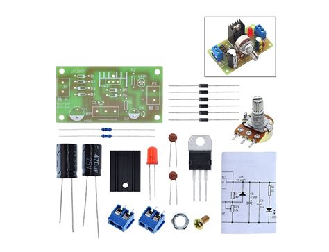 LM317 Voltage Regulator Kit OKY1315 OKYSTAR