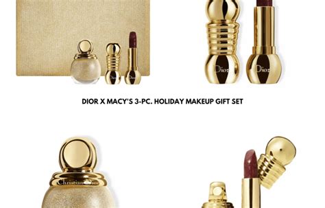 Dior X Macys 3 Pc Holiday Makeup T Set Beautyvelle Makeup News