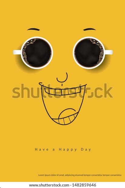 커피 포스터 광고 플라즈 벡터 그림 스톡 벡터로열티 프리 1482859646 Shutterstock