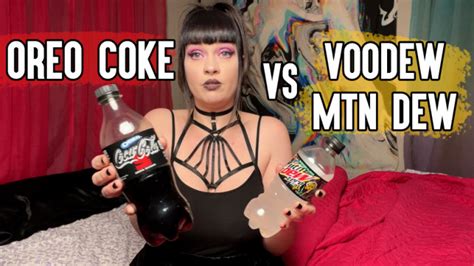 SophieMoon Oreo Coke VS Voodew Mountain Dew ManyVids