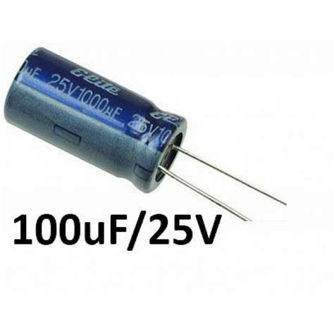 Electrolytic Capacitors 100uf 25v At Ac Electrolytic Capacitor In