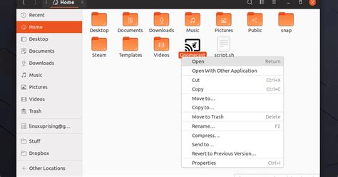 Nautilus Will No Longer Launch Binaries Or Desktop Files Linux Uprising Blog