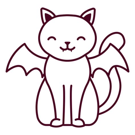 Cute Vampire Cat Cartoon Png And Svg Design For T Shirts