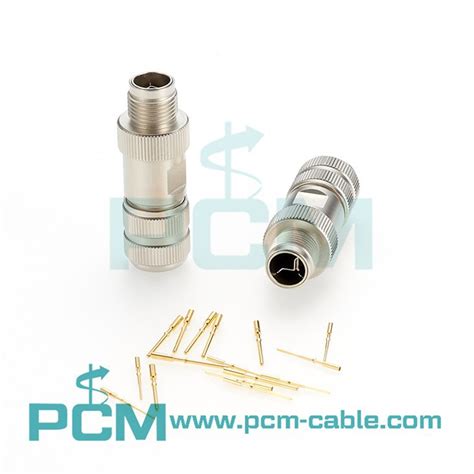 Customized Hybrid M12 Circular Connectors In Y Coding Suppliers Manufacturers Wholesale