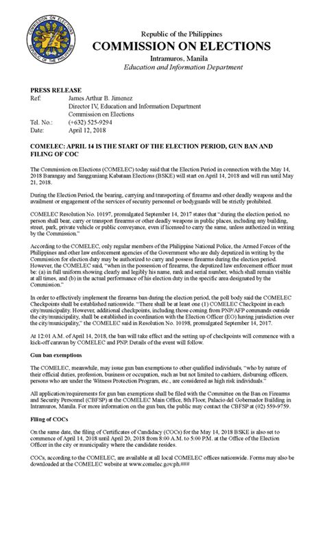 Comelec Resolution No 10918 2025 Bess Marion