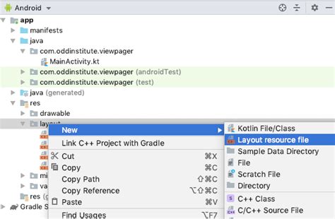 Android View Pager Tutorial For Kotlin The Odd Institute