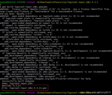 Logstash Input Jdbc 安装教程andyli的博客 Csdn博客