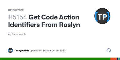 get code action identifiers from roslyn · issue 5154 · dotnet razor