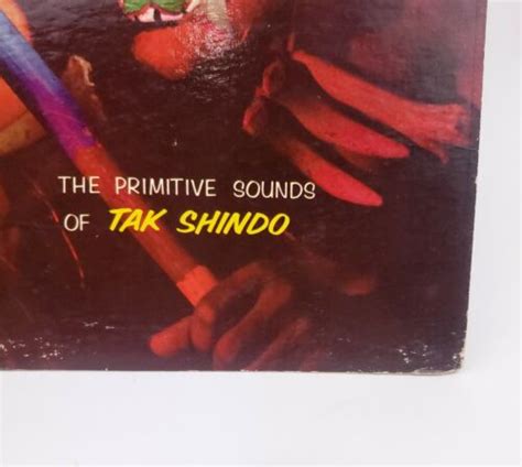 Primitive Sounds Tak Shindo Mganga Record Lp 1958 Edison
