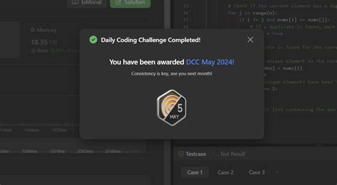 Allvin Pal On Linkedin May2024 Leetcode Leetcodestreak C Dailycoding Python