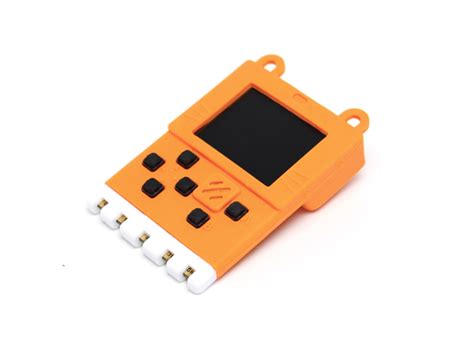 Kittenbot Meowbit Card Sized Graphical Retro Game Computer Blue Wbattery Iot