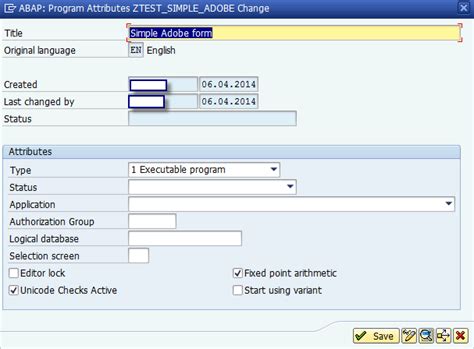 An Sap Consultant Sap Adobe Form Steps To Create Simple Adobe Form And Calling It From Abap