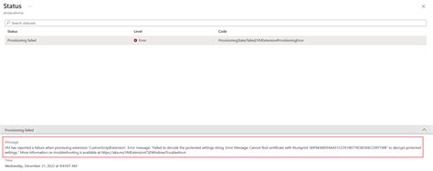 The Following Error Occurred In Vmss Can You Tell Me The Solution