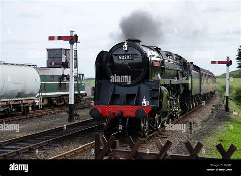 Class 9f Steam Locomotive 92203 Black Prince Weybourne North Norfolk