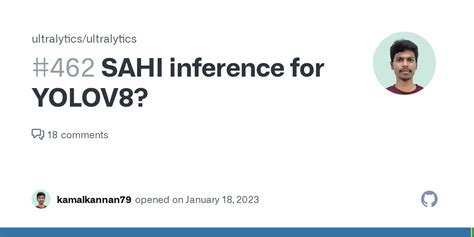 Sahi Inference For Yolov8 · Issue 462 · Ultralyticsultralytics · Github