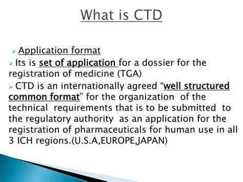 Common Technical Document Format Pptx Pharmaceutical Industry Common Technical Document Format Pptx Pharmaceutical Industry