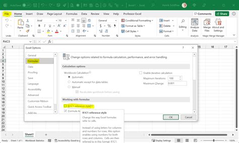 Column Headings Column Numbers Instead Of Letters