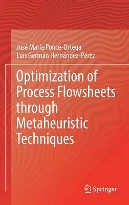 Libro Optimization Of Process Flowsheets Through Metaheur Envío gratis