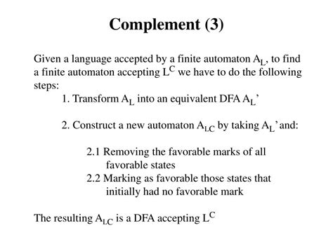 Ppt Closure Properties For Regular Languages Powerpoint Presentation Id4379599