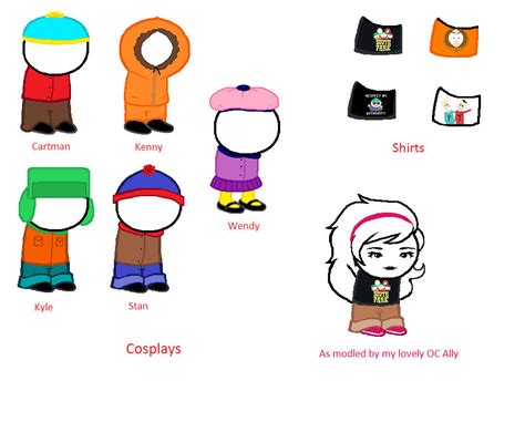 Hs South Park Base Set By Cartoonprincess15 On Deviantart