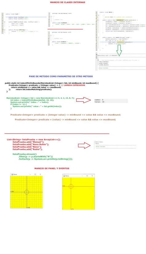 clases completamente personalizadas de programación orientada objetos