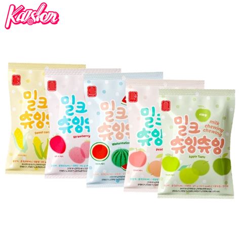 Fruit Flavor Thai Chew Candy Chewy Milk Candy Kason Candy