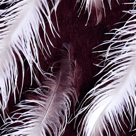 Feathers Pattern Digital Graphic · Creative Fabrica