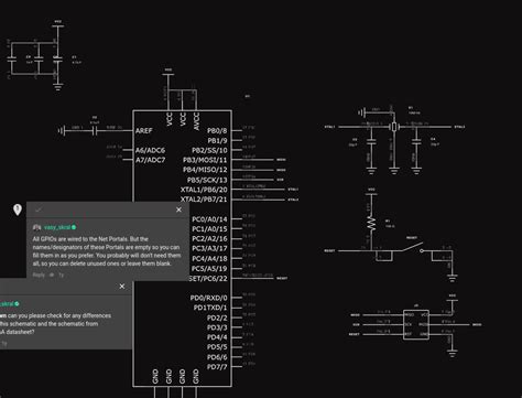 Schematic For Arduino Atmega328p Mu Template Arduino Template