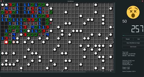 Libremines A Free Libre And Open Source Software Qt Based Minesweeper