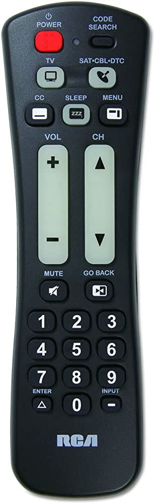 TCE RCA TCE RCA RCRH02BE 2 DEVICE BIG BUTTON REMOTE GLOW IN Antenna Antenna Splitter