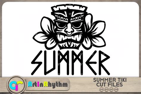 Summer Tiki Svg Hawaii Tiki Totem Svg Graphic By Artinrhythm · Creative Fabrica
