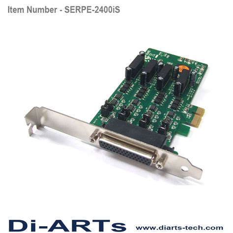 PCIe RS RS Port Com Port Serial Card Isolation