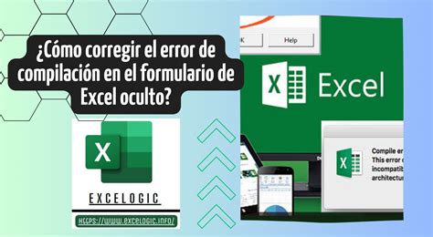 ¿cómo Corregir El Error De Compilación En El Formulario De Excel Oculto 💚