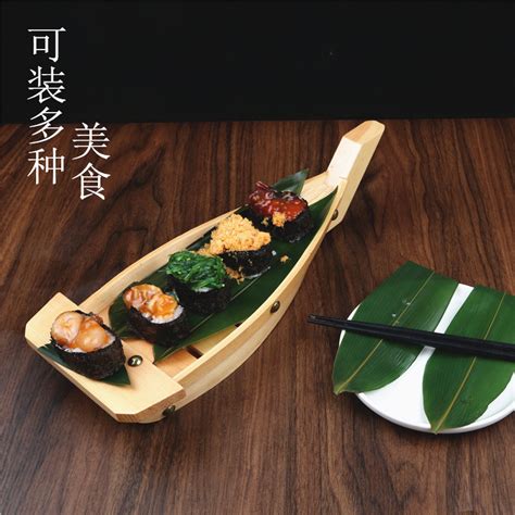 Купить Японский легко Деревянная лодка бамбуковая лодка суши Корабль ...