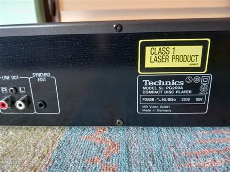 TECHNICS SL PG A CD PLAYER в Декове в гр Димитровград ID