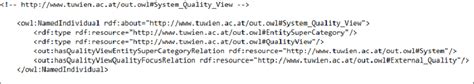 Owl Specification Fragment Of The Quality View Class Download